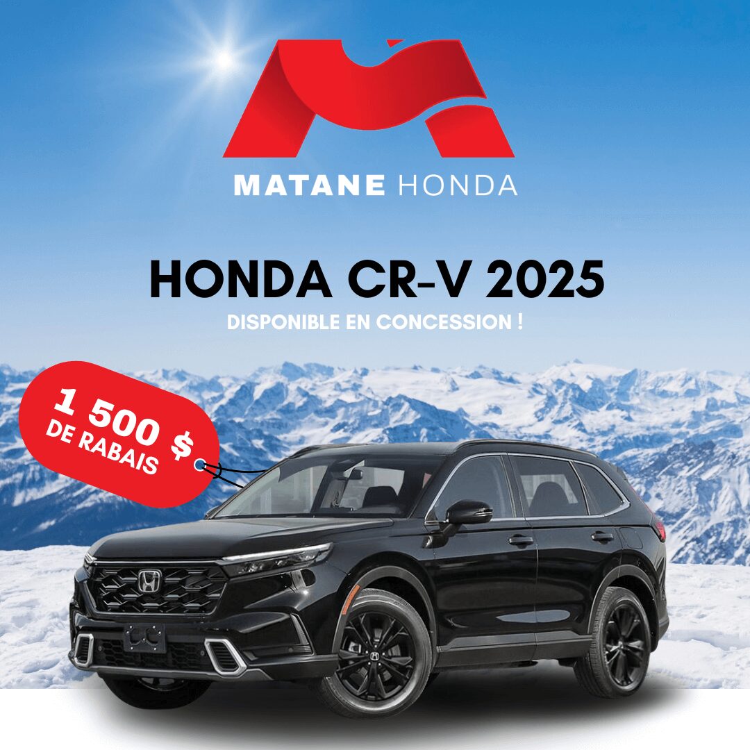 Honda Accord Sport hybride 2026 disponible chez Matane Honda